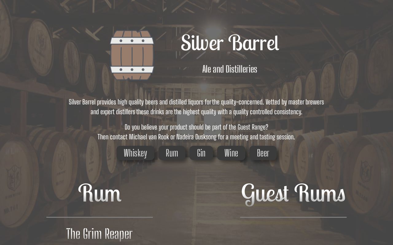 Silver Barrel - Rum